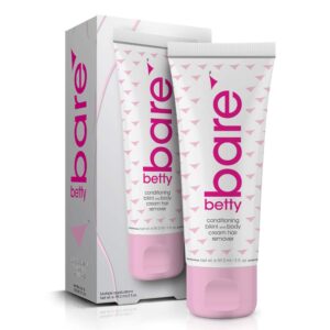 bettybare condtitioning body and bikini cream hair remover 2. ounce