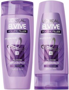 l'oreal paris elvive volume filler thickening shampoo and conditioner set, 12.6 ounce each