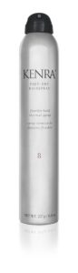 kenra fast dry hairspray 8 | flexible hold thermal spray | multifunctional spray, ideal for both styling & finishing | lightweight, instant control | all hair types | 8 oz