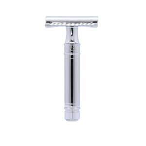 edwin jagger des89bl chrome short de safety razor (closed comb)