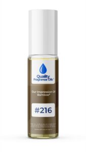 quality fragrance oils' impression #216, inspired by bamboo for women (10ml roll on)