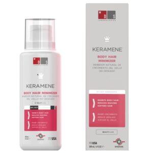 keramene hair growth inhibitor by ds laboratories - minimize unwanted hair growth on face and body, slows regrowth, paraben-free