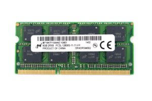 micron 8gb pc3-12800 ddr3-1600 1600mhz laptop memory ram mt16ktf1g64hz-1g6e1