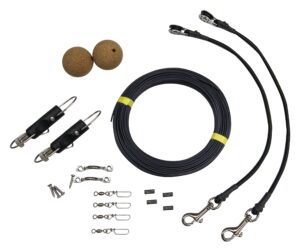 tigress elite mono rigging kit for big game kite fishing such as shark, wahoo, mahi mahi, tuna or sailfish