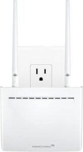 amped wireless high power ac2600 plug-in wi-fi range extender with mu-mimo (rec44m)