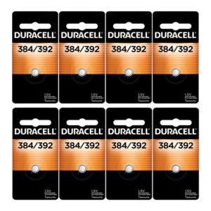 duracell 384/392 - 2 pack - 4 packs - 8 total batteries