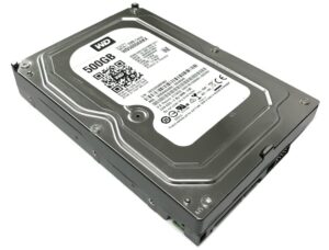 western digital caviar blue wd5000aakx 500gb 7200rpm 16mb cache sata 6.0gb/s 3.5in internal hard drive (renewed) - w/ 1 year warranty