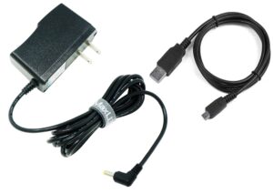 maxllto® 1a ac/dc power charger adapter +usb cord for sony ereader prs-505 bc 505sc 505rc