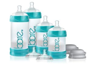 bare air-free starter set feeding system with easy-latch (for baies fed with baby bottles) by bittylab. airfree technology cuts down on reflux, colic, gas, fuss & sleep troubles. easy instructions.