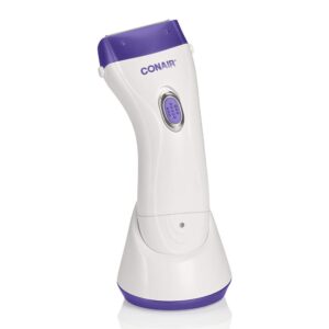 conair ladys w/d rechrg s size 1ct conair satiny smooth dual foil wet/dry rechargabel shaver