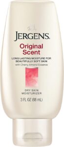 jergens original scent cherry-almond moisturizer 3 oz (pack of 3)