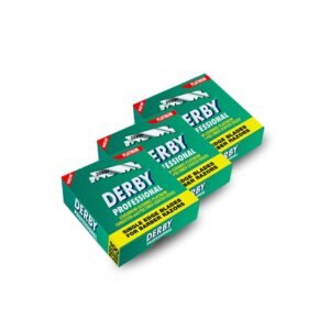 5000 derby single edge razor blades barbers favored