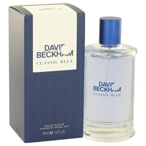 david beckham classic blue by david beckham eau de toilette spray 3 oz for men - 100% authentic