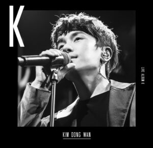 kim dong wan shinhwa - k (1st live album) cd+dvd+150p photobook