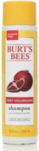 burt's bees very volumizing shampoo pomegranate 10 oz (pack of 4)