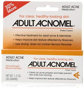 adult acnomel tinted cream 1.30 oz (pack of 2)