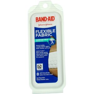 band-aid clear travel pack 8 count, pack of 10