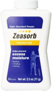 zeasorb super absorbent powder 2.50oz (pack of 5)