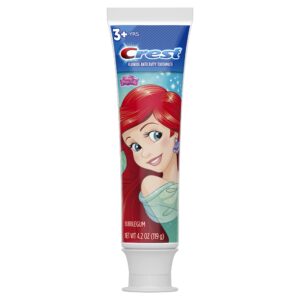 crest pro-health stages, disney princess toothpaste bubble gum 4.20 oz - images may vary