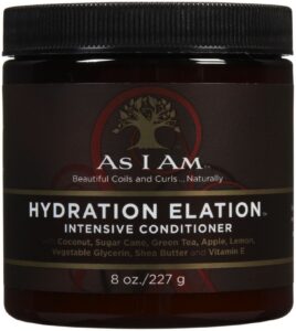 as i am hydration elation intensive conditioner, 8 ounce pack of 2