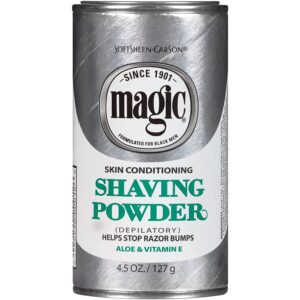 magic skin conditioning shaving powder 4.5 oz (pack of 8)