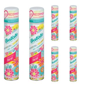 batiste shampoo dry floral 6.73 ounce (200ml) (6 pack)