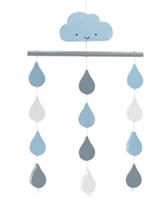 nojo little love ceiling mobile, happy little clouds