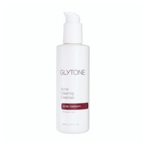 glytone acne treatment for face with salicylic acid cleanser, acne cleanser, skin care acne wash face cleanser oil free