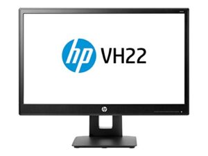 hp 21.5-inch screen led-lit monitor black (v9e67aa#aba)