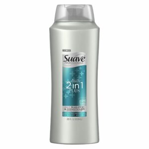 suave professionals 2 in 1 shampoo and conditioner daily plus for cleansed hair hair shampoo and conditioner formula with micro-moisturizing complex 28 oz