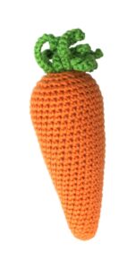 cheengoo baby rattle carrot