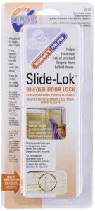 mommy's helper slide-lok bi-fold door lock