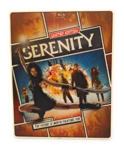 serenity limited edition steelbook (blu-ray/dvd) combo nathan fillion