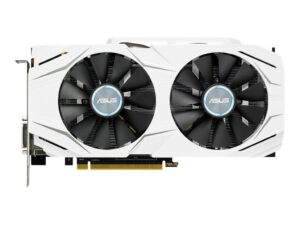 asus geforce gtx 1060 6gb dual-fan oc edition vr ready dual hdmi dp 1.4 gaming graphics card (dual-gtx1060-o6g)