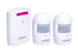 4vwin driveway alarm provides a convenient and economic way to alert you the moment when someone is approaching your home