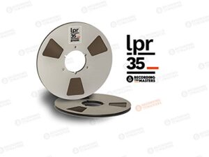 new rtm pyral lpr35 1/4" 3608' 1100m 10.5" metal reel nab hinged box rmg/emtec studio mastering tape r34520