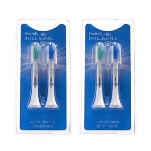 dentistrx intelisonic brush heads refill, 2 ea - 2pc