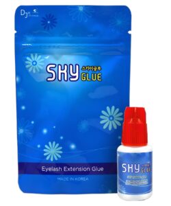 eyelash extension glue advanced tech sky s+ glue 5ml / 6-8 weeks lasting time - 1-2s fast drying time