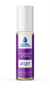 quality fragrance oils' impression #127, inspired by light blue for women (10ml roll on)