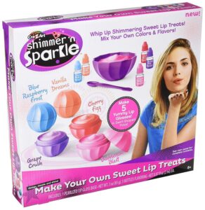 cra-z-art shimmer ‘n sparkle make your own sweet lip treats (17531)