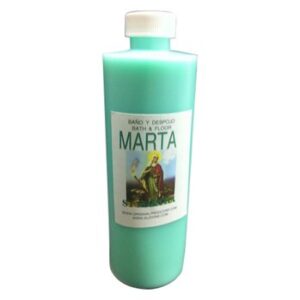 original botanica saint martha bath and floor wash spiritual cleansing negative energy protection herb purification, 8oz