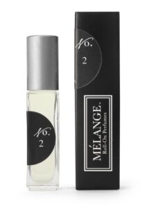 melange mimosa blossom & citron roll on perfume .25 ounces