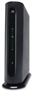 motorola mg7315 modem wifi router combo | docsis 3.0 cable modem + n450 single band wi-fi gigabit router | 343 mbps max speeds | approved by cox and spectrum