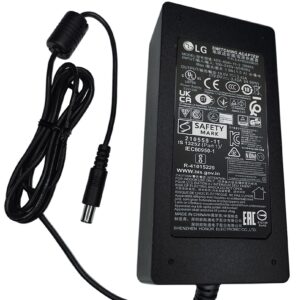 genuine lg 19v 3.42a ac/dc adapter for 43" 49" 22" 24" 34" led lcd monitor hd tv 43lf5100 22cb25s r460 r480 22vd240 pw800 m2452d s210 pw1000 pw600 m2280d ads-65ai-19-3 19065e eay65689605 power supply