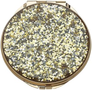 kate spade new york simply sparkling compact, mirror gold