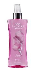 body fantasies body spray for women, cotton candy fantasy fragrance, 8 ounce by body fantasies