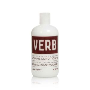 verb volume conditioner - weightless lift & soften - moisturizing & detangling conditioner for volume & lift - vegan ideal for fine or flat hair, with no harmful sulfates 12 fl oz