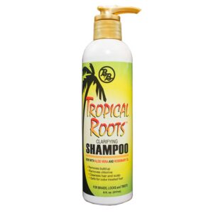 bb tropical roots clarifying shampoo 8 oz. by broner brothers