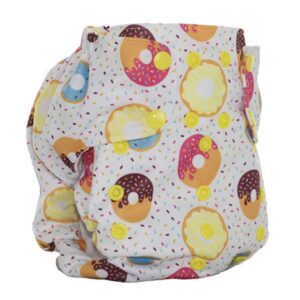 cloth diaper – smart bottoms smart one 3.1 – all-in-one – 100% organic cotton interior – 10-35lbs … (sprinkles)