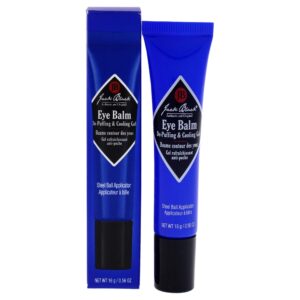 jack black eye balm de-puffing & cooling gel, 0.56 ounce